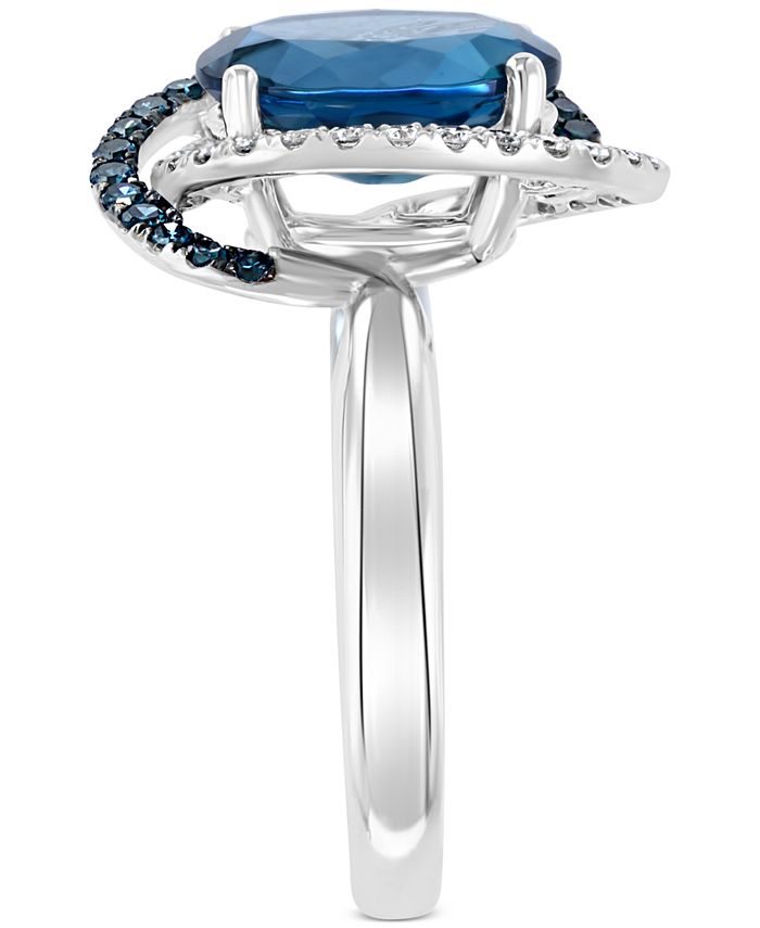 EFFY Collection EFFY® London Blue Topaz (2-5/8 ct. t.w.) & Diamond (1/3 ...