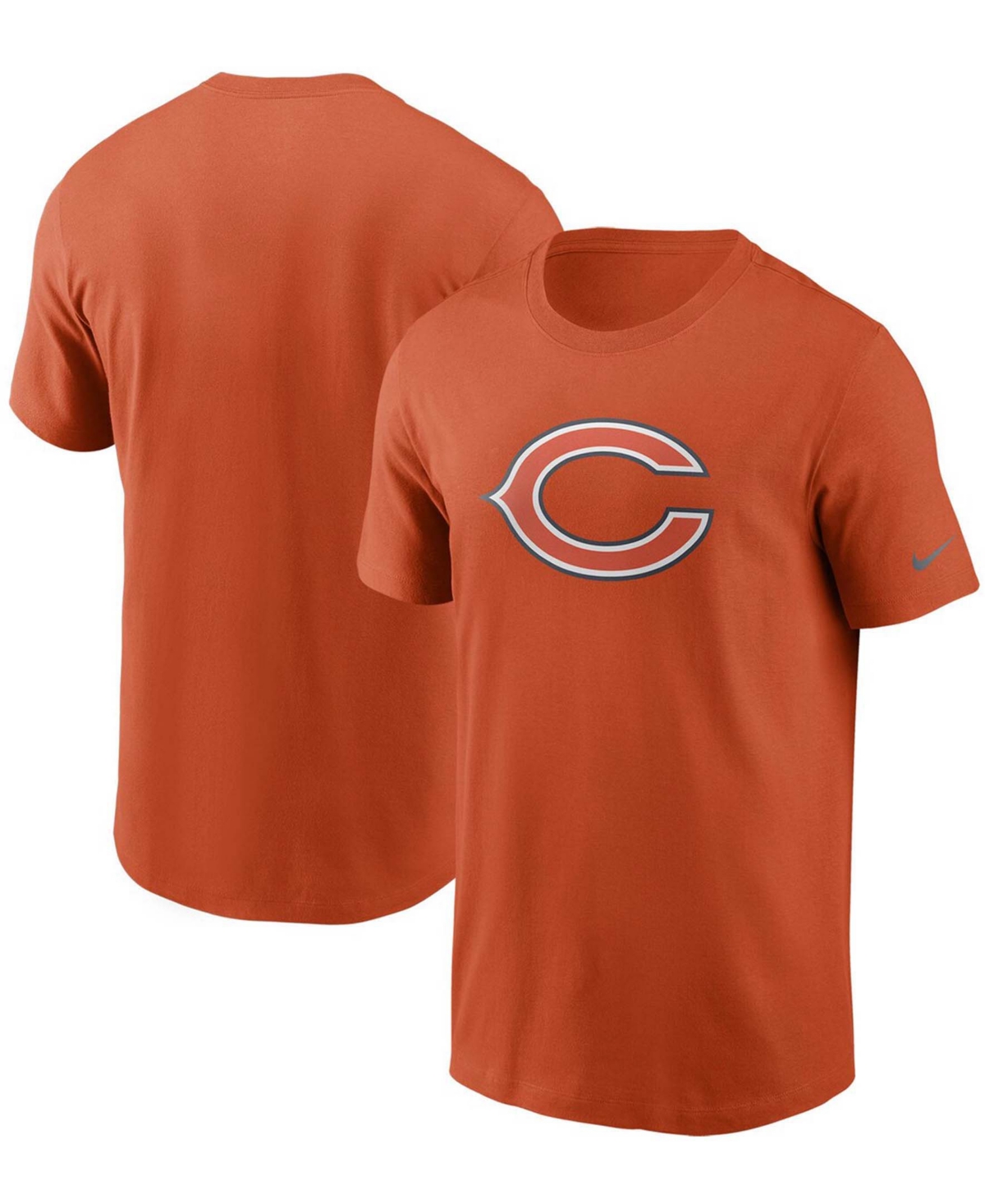 Click here for Mens Orange Chicago Bears Primary Logo T-shirt - O... prices
