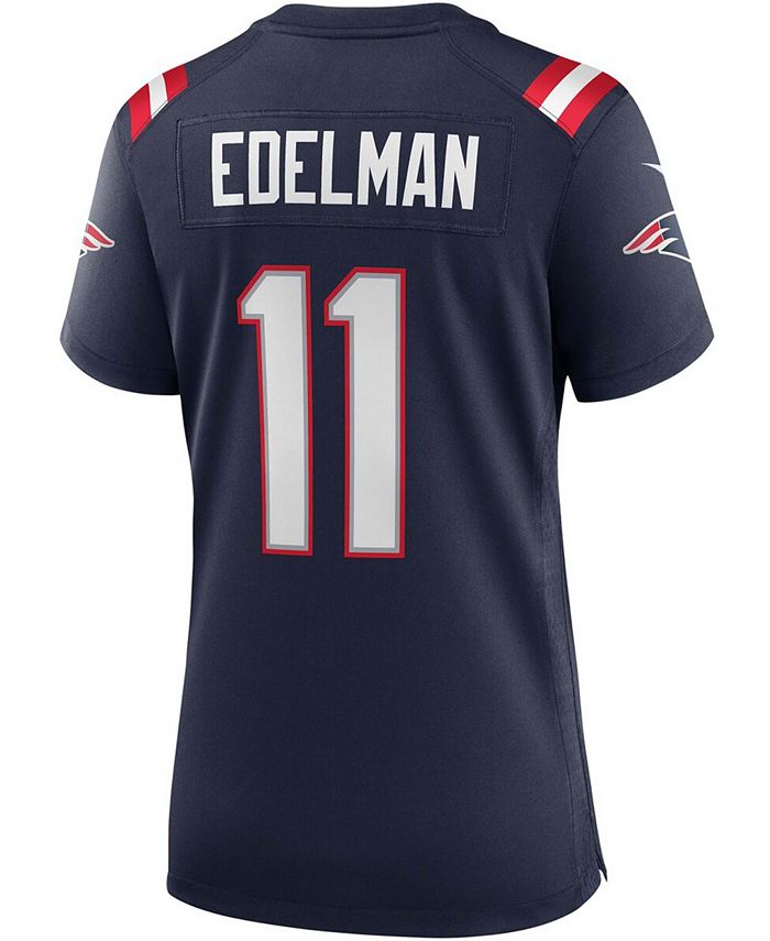 Nike Women's Julian Edelman Navy New England Patriots Game Jersey - Macy's