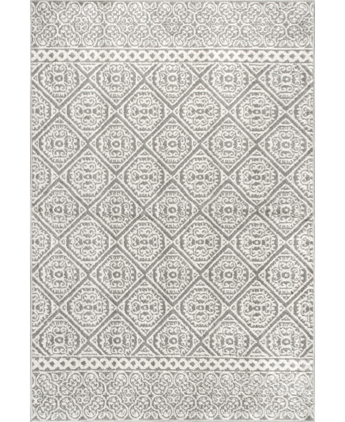 Click here for nuLoom Manor OWMN02A 5 x 8 Area Rug - Gray prices