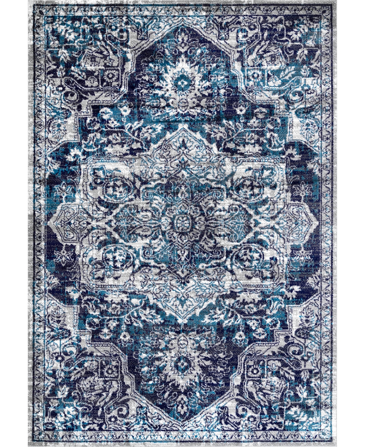 Click here for nuLoom Citadel LPCT01B 8 x 10 Area Rug - Blue prices