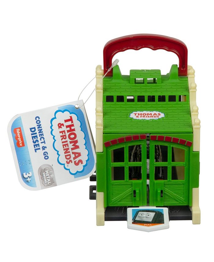 Thomas the Train Build Your Own Tidmouth Shed with Engine Playset - Macy's