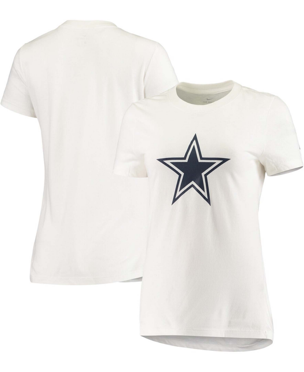 Click here for Womens White Dallas Cowboys Logo Essential T-shirt... prices