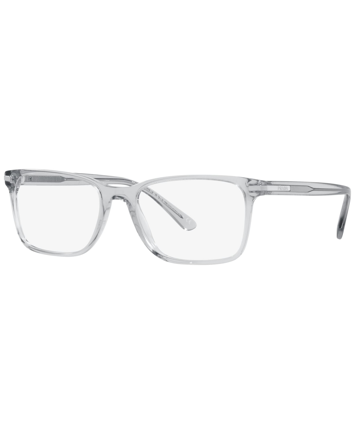 Click here for Prada PR14WV Mens Rectangle Eyeglasses - Crystal G... prices