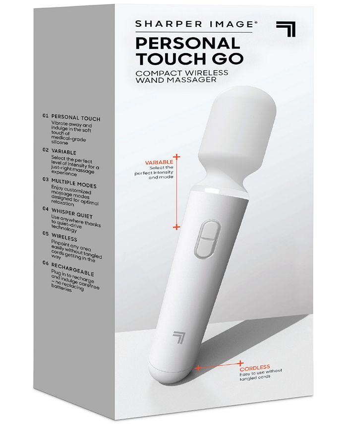 Sharper Image Personal Touch Go Compact Massager Wand Macys