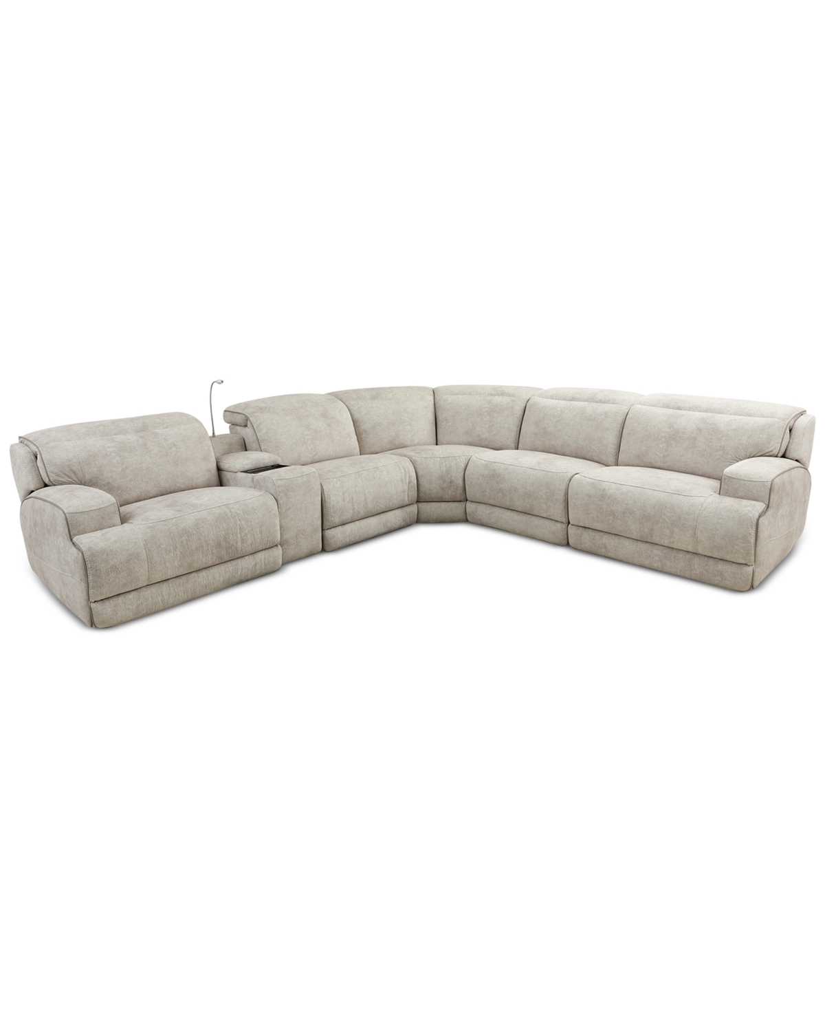 Click here for Sebaston 6-Pc. Fabric Sectional with 2 Power Motio... prices