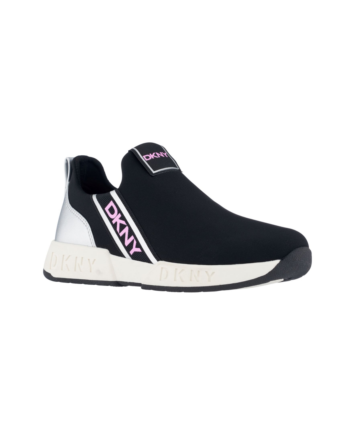 Click here for Dkny Toddler Girls Maddie Stripe Slip-On Padded Sn... prices