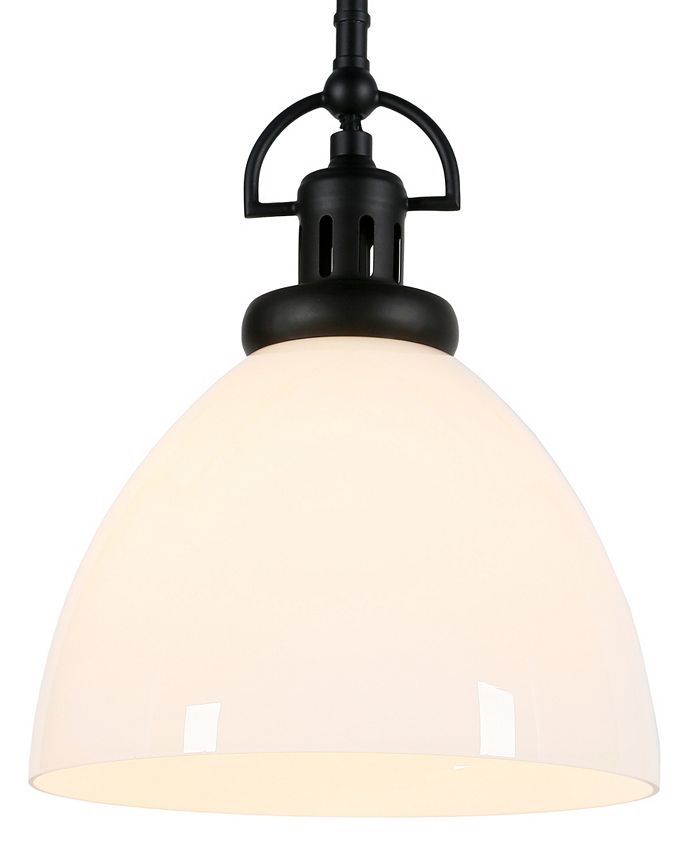 Hudson & Canal Rockwell Pendant with Glass Shade - Macy's