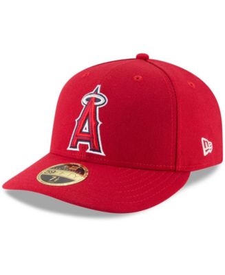 Men's Red Los Angeles Angels 60th Anniversary Authentic Collection On ...