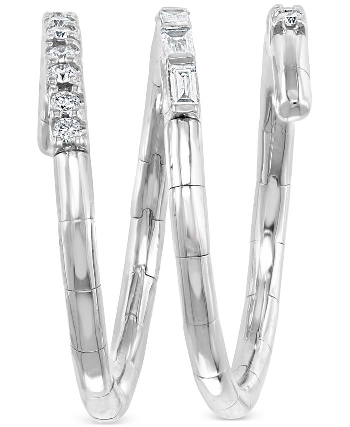 EFFY Collection EFFY® Diamond Wrap Ring (1/2 ct. t.w.) in 14k White ...