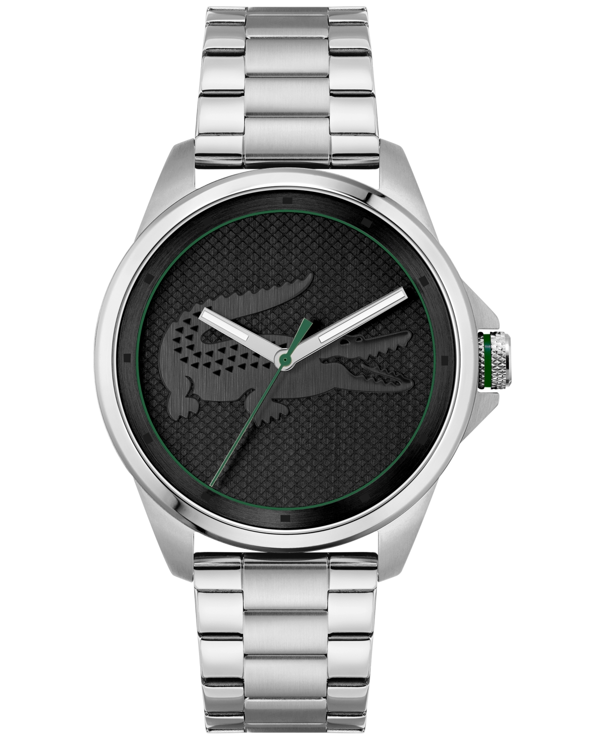 Click here for Lacoste Mens Le Croc Stainless Steel Bracelet Watc... prices