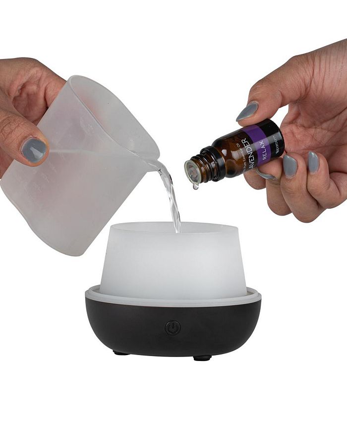 SpaRoom Pixie Black Ultrasonic Essential Oil Aromatherapy Diffuser - Macy's