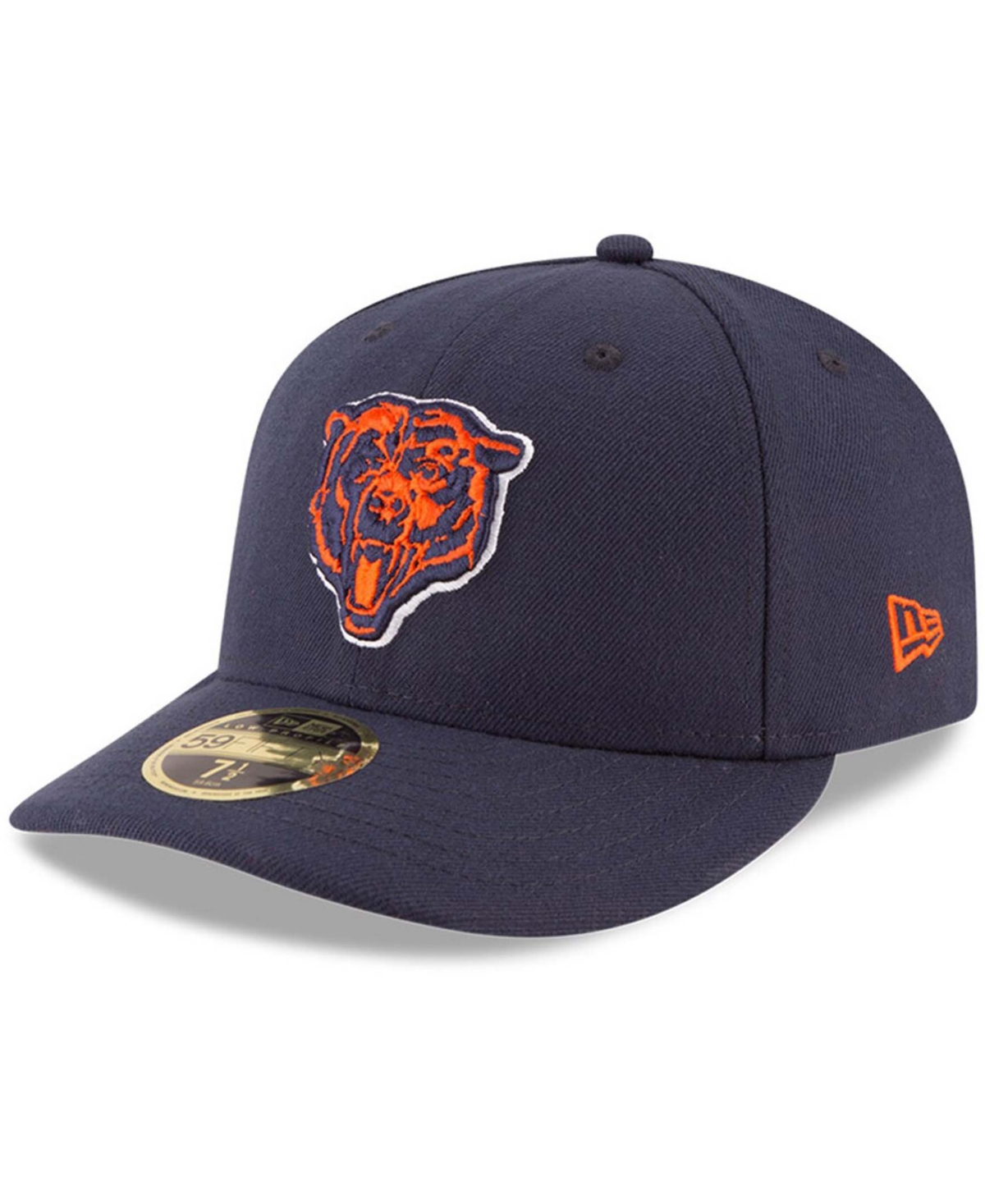 New Era Men's Navy Chicago Bears Omaha Low Profile 59fifty Structured ...