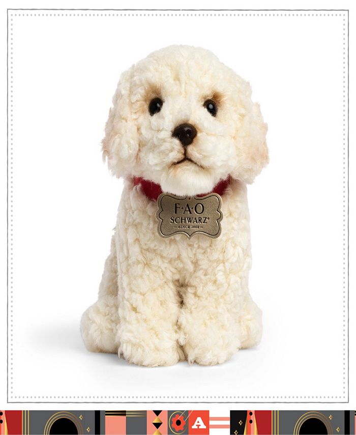 FAO Schwarz Labradoodle Puppy Dog Plush Toy, Created for Macy's - Macy's