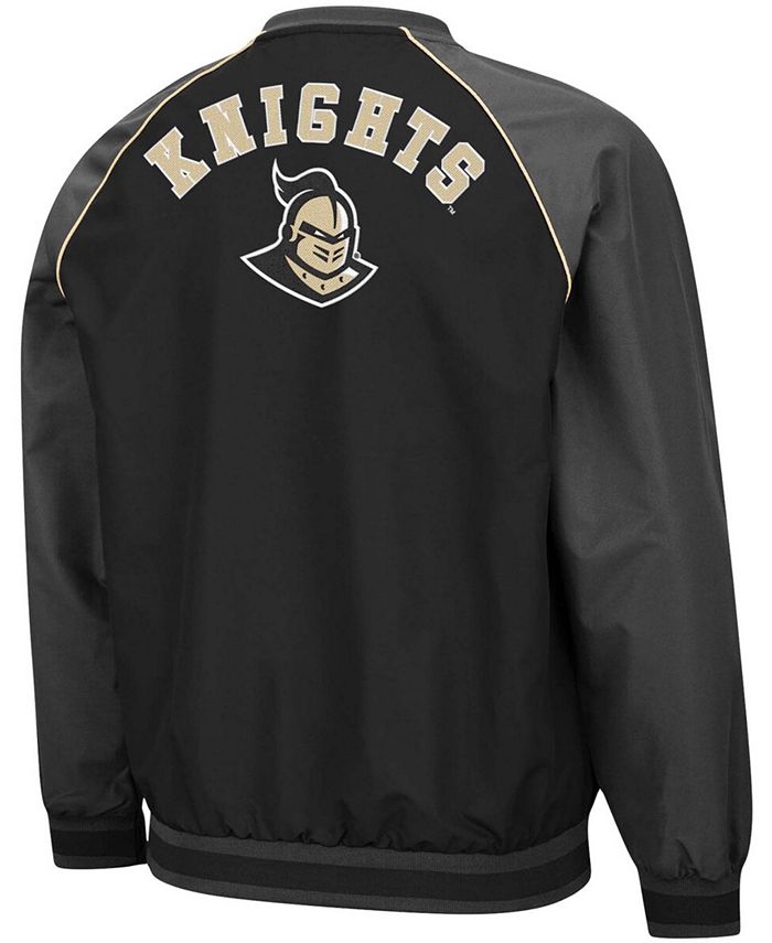 Colosseum Men's Black UCF Knights Marshgammon Windbreaker V-Neck Raglan ...