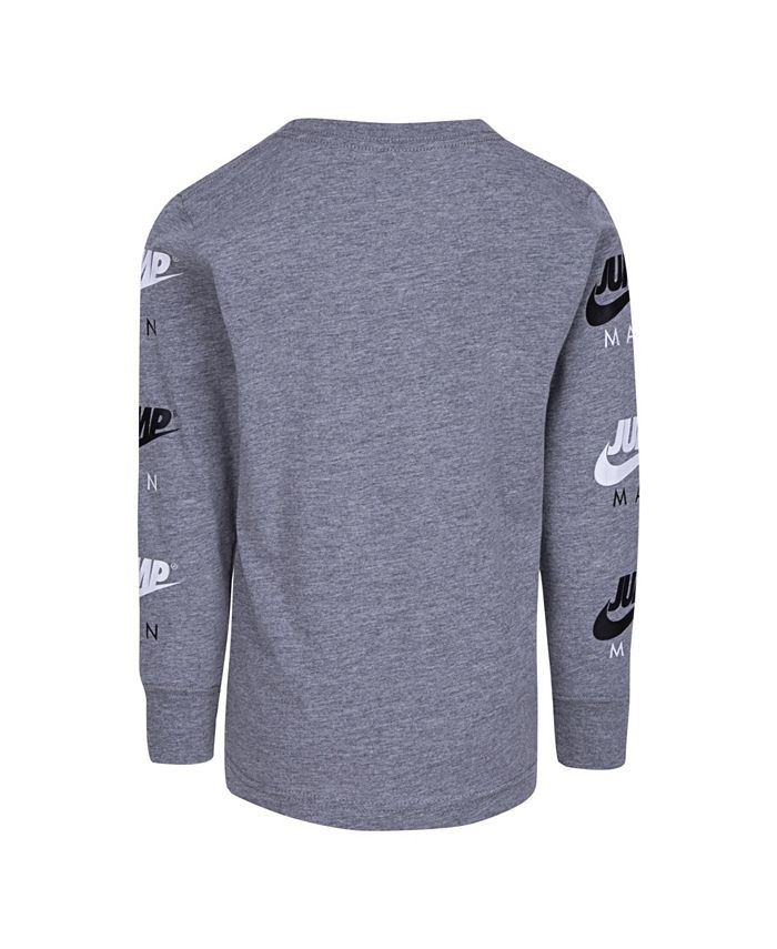 Jordan Little Boys Jumpman Triple Threat Logo Graphic T-shirt - Macy's