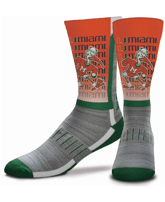 For Bare Feet Youth Girls and Boys Multi Miami Hurricanes Mascot V ...