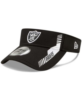 Men's Black Las Vegas Raiders 2021 NFL Sideline Home Visor - Macy's