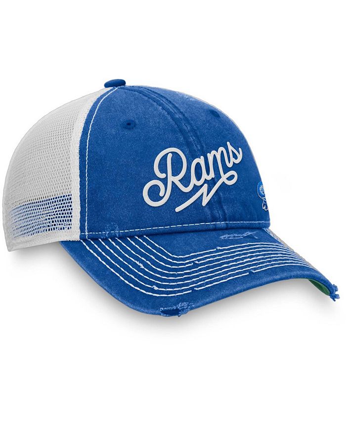 Fanatics Men's Royal, White Los Angeles Rams Sport Resort Meshback ...