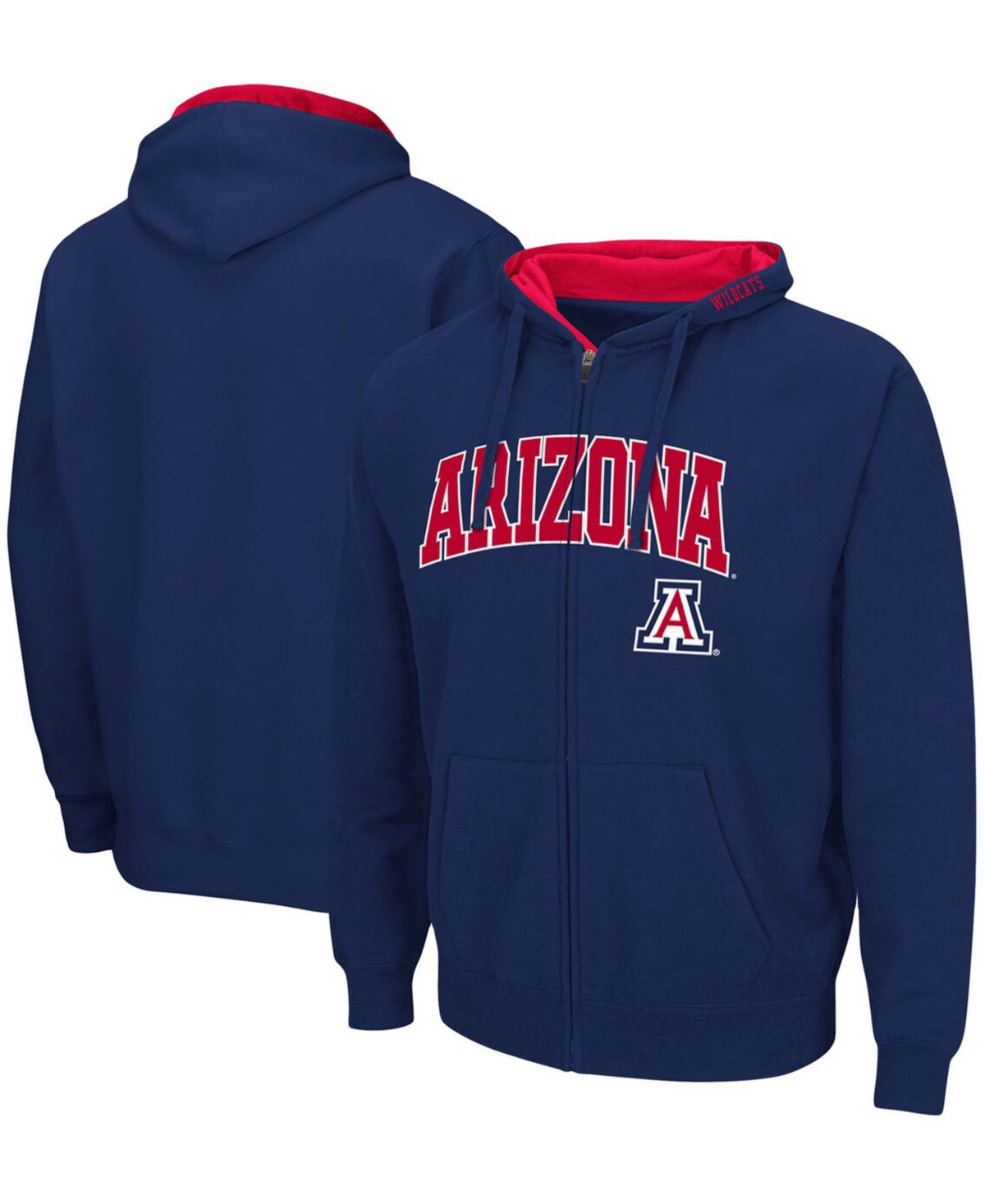 Click here for Mens Navy Arizona Wildcats Arch Logo 3.0 Full-Zip... prices