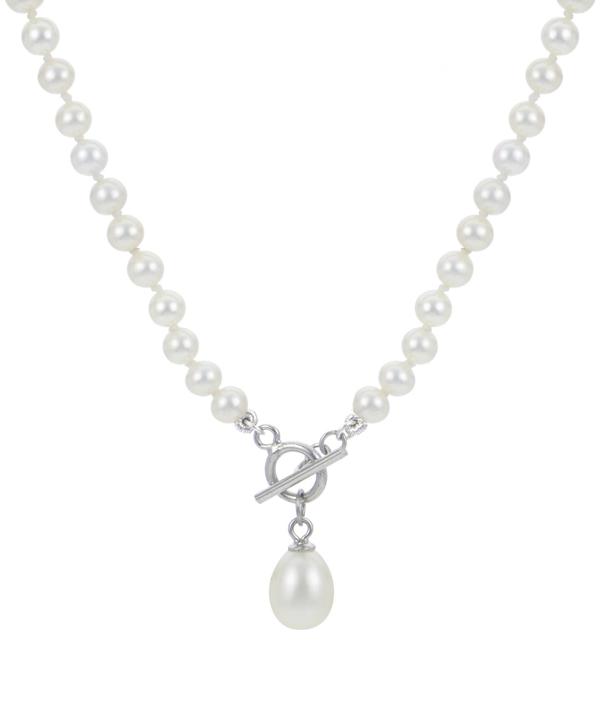 Click here for Cultured Freshwater Pearl (4-4-1/2mm & 7mm) 18 Nec... prices