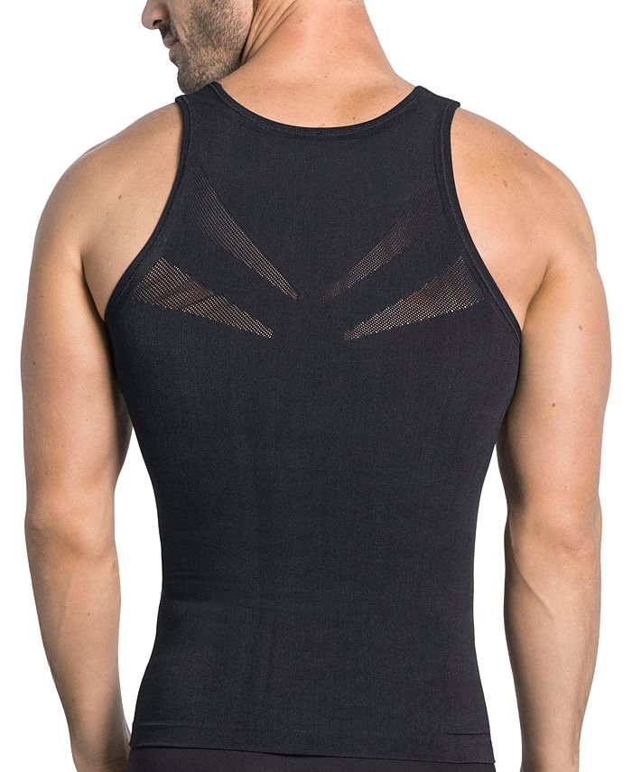 LEO Crew Neck Seamless Compression Tank - Macy's