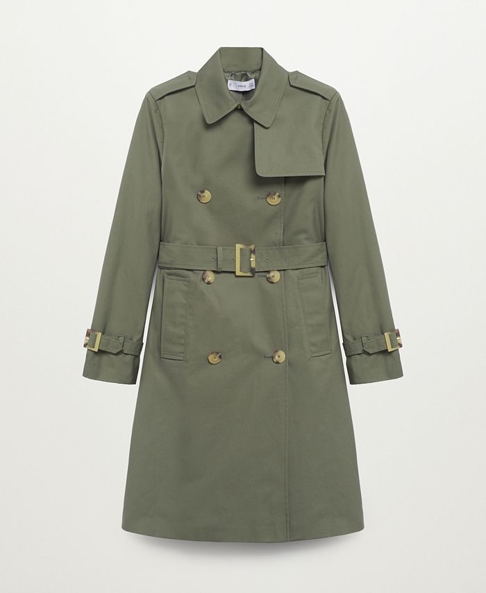 MANGO Women's Classic Trench Coat - Macy's