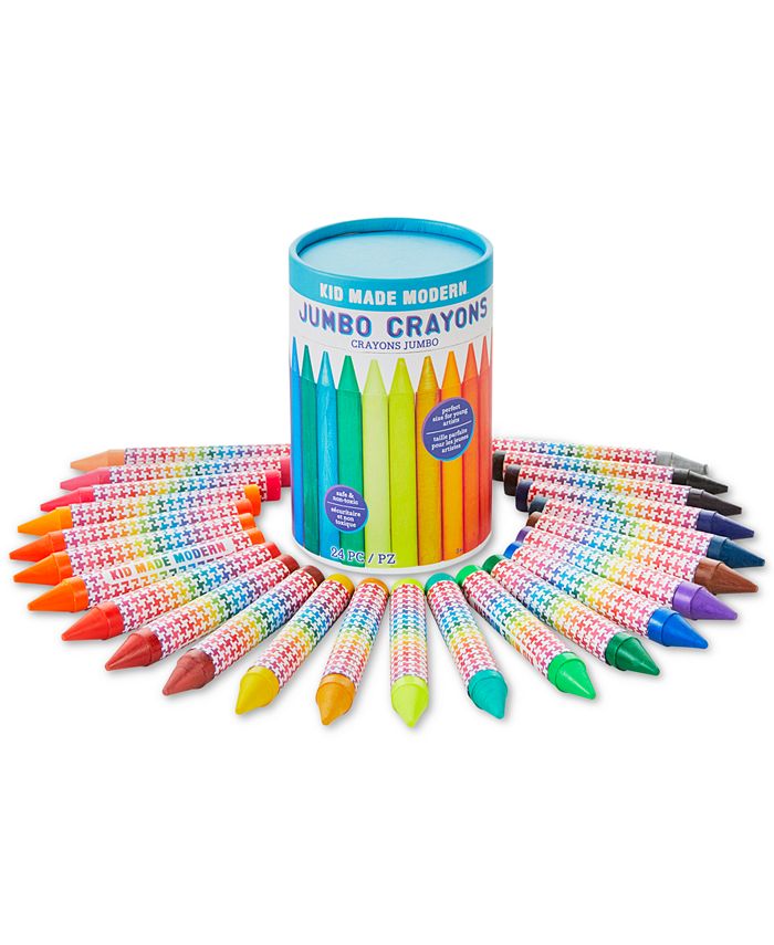 Kid Made Modern 24-Pc. Jumbo Crayons - Macy's