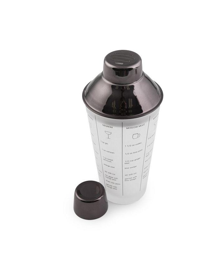 Cambridge 15 Oz Recipe Shaker Mixology Set, 4 Pieces - Macy's