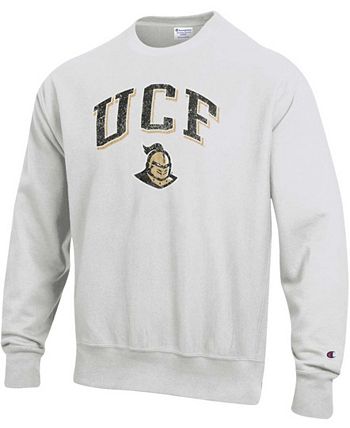 Champion Men's Gray UCF Knights Arch Over Logo Reverse Weave Pullover ...
