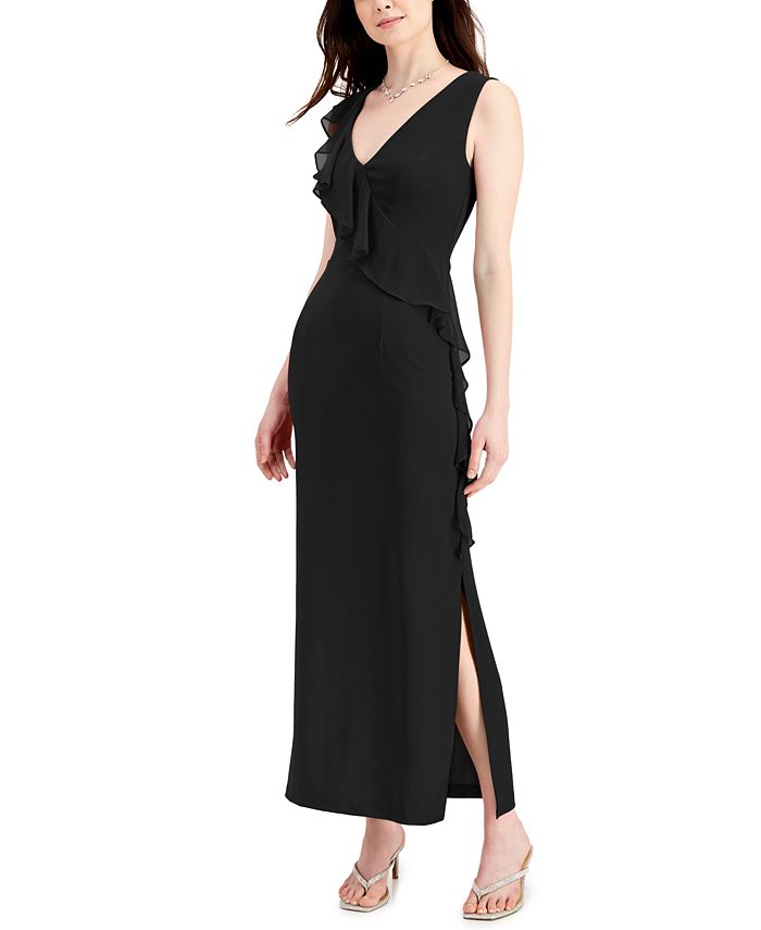 Connected Cascading Ruffle Maxi Dress - Macy's