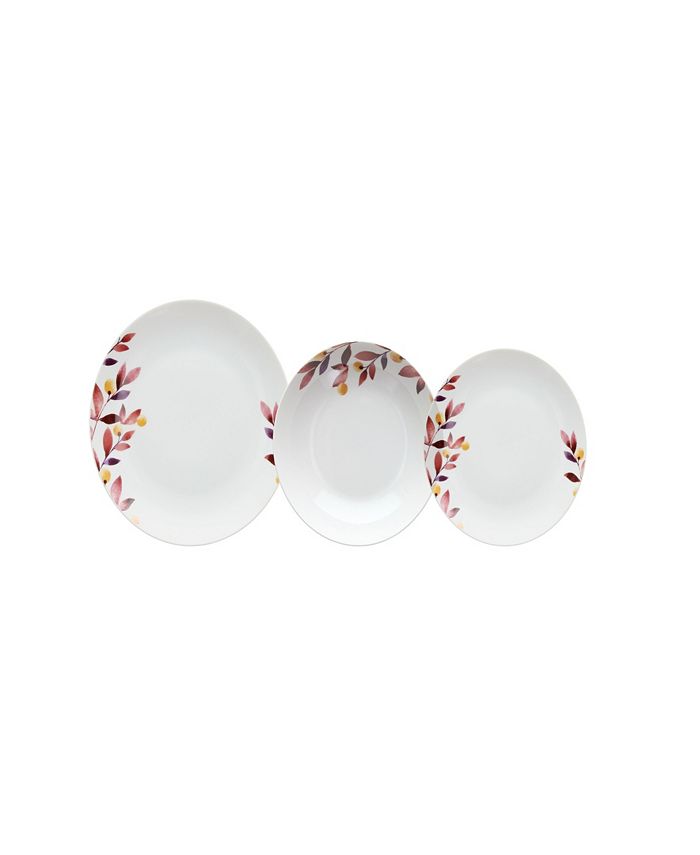 Tognana Ivj Tableware Set, 18 Piece - Macy's