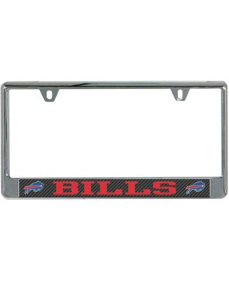Multi Buffalo Bills Carbon Bottom Only Metal Acrylic Cut License Plate ...