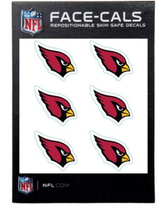Multi Arizona Cardinals Mini-Cals Face Decals, Pack of 6 - Macy's