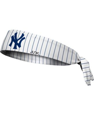 White New York Yankees Pinstripe Tie Headband - Macy's