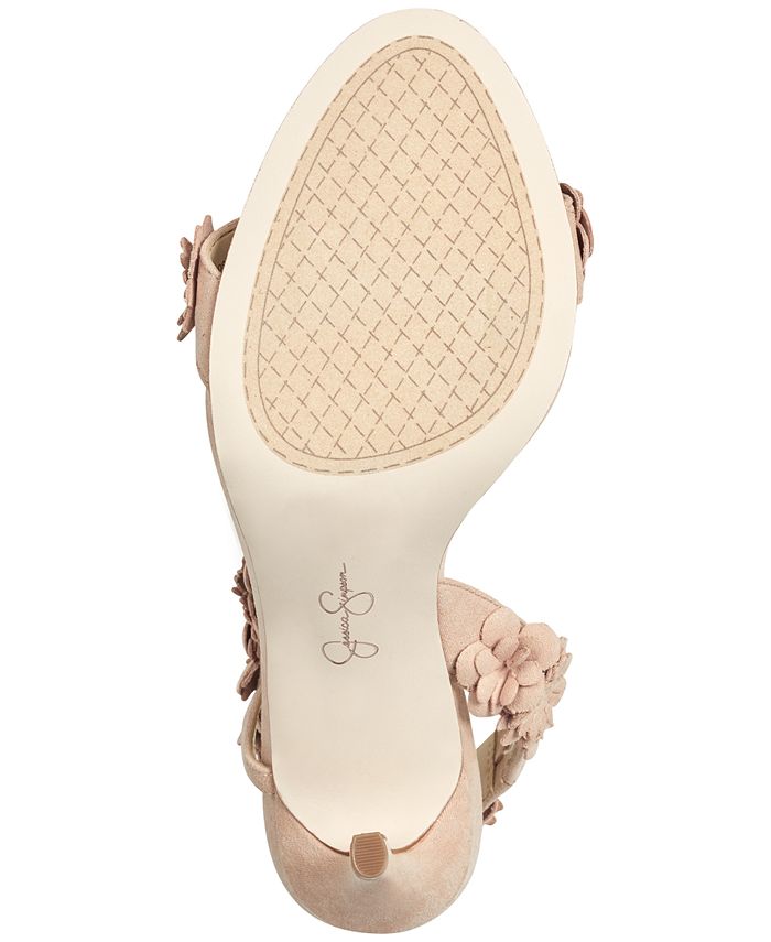 Jessica Simpson Women's Jessin Floral Dress Sandals - Macy's