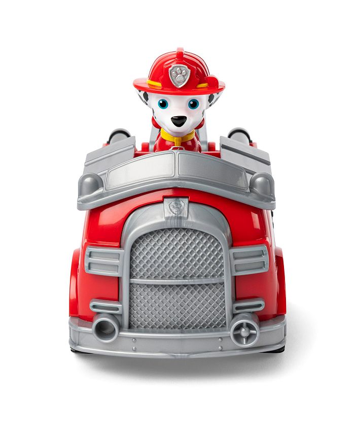 Paw Patrol Marshall’s Fire Engine Vehicle with Collectible Figure - Macy's
