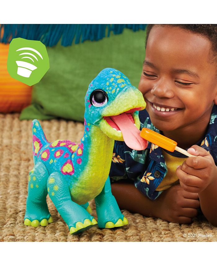 FurReal Friends Snackin' Sam the Bronto Plush Toy - Macy's