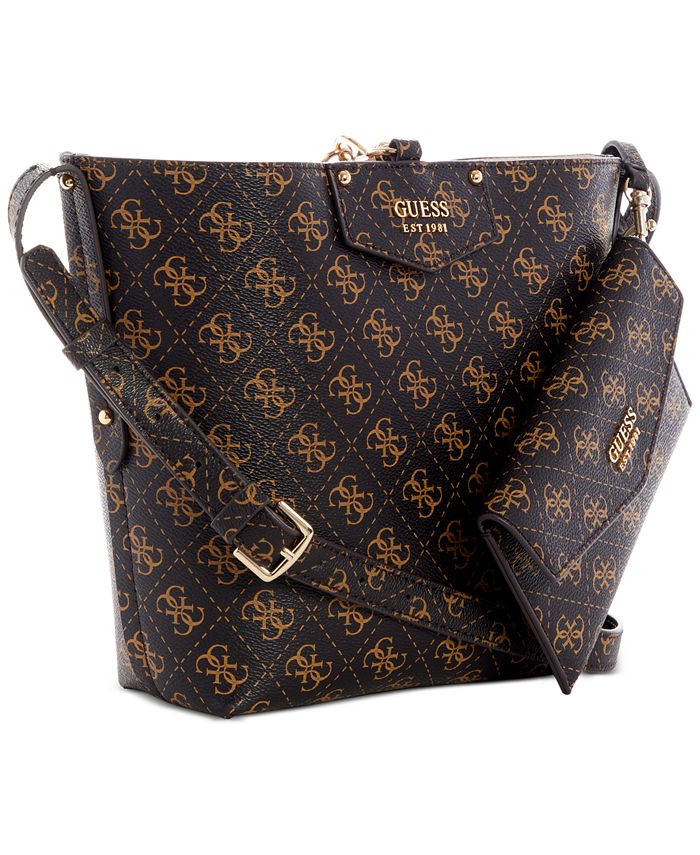 GUESS ECO Brenton Bucket Bag - Macy's