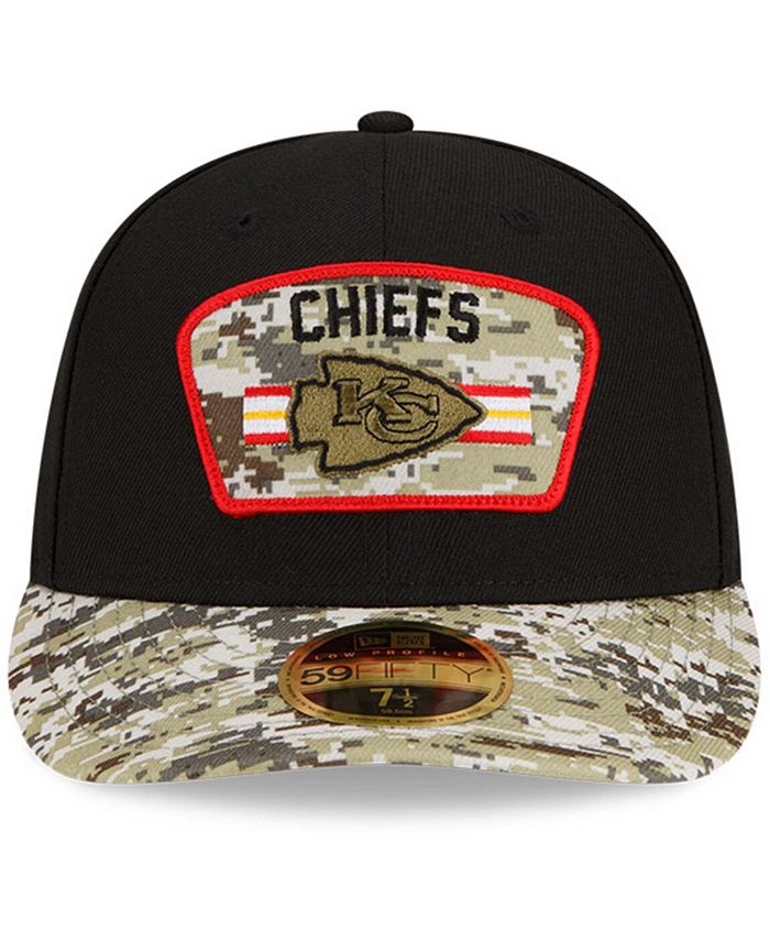 New Era Men's Black-Camouflage Kansas City Chiefs 2021 Salute To ...