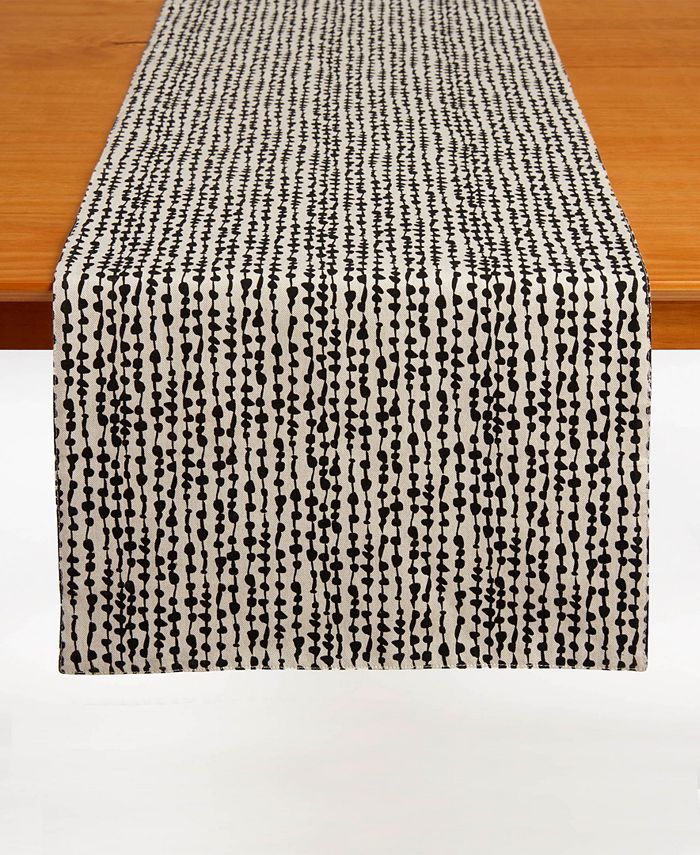 Tableau String of Beads Table Runner, 72" x 14" - Macy's
