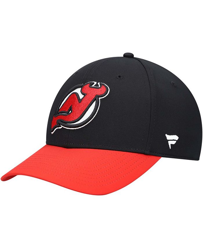Fanatics Men's Black New Jersey Devils Core Primary Logo Flex Hat - Macy's