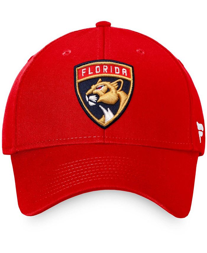 Fanatics Men's Red Florida Panthers Core Adjustable Hat - Macy's
