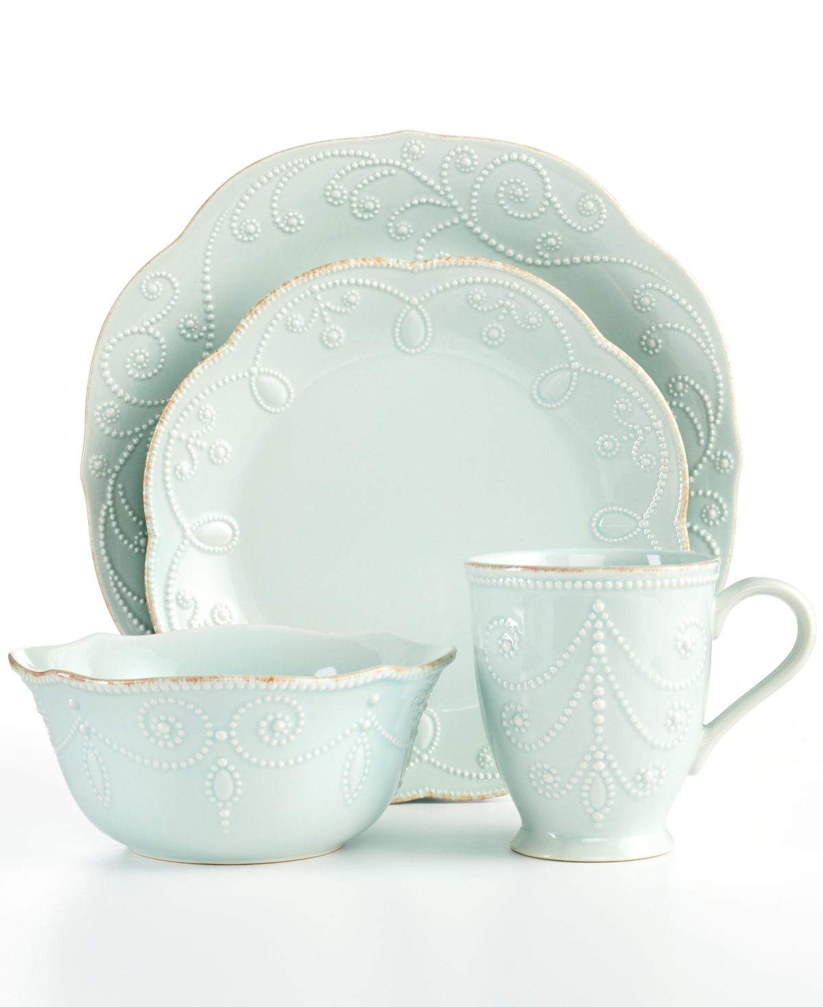 Click here for Lenox Dinnerware  French Perle 4 Piece Place Setti... prices