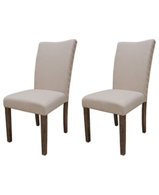 Carey Style Side Chairs, Set of 2 - Macy's