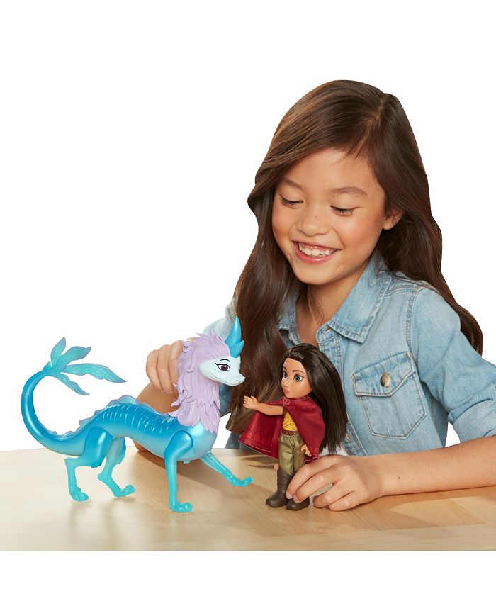 Disney Princess Raya & the last Dragon Petite Raya & Dragon Playset ...