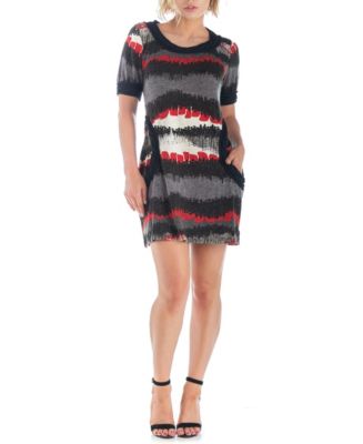 Women's Abstract Print Shift Dress - Macy's