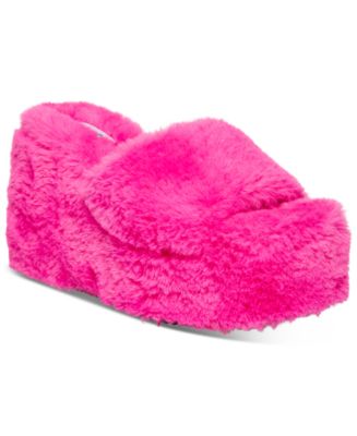 Steve Madden Women's Vito Platform Wedge Slippers - Macy's