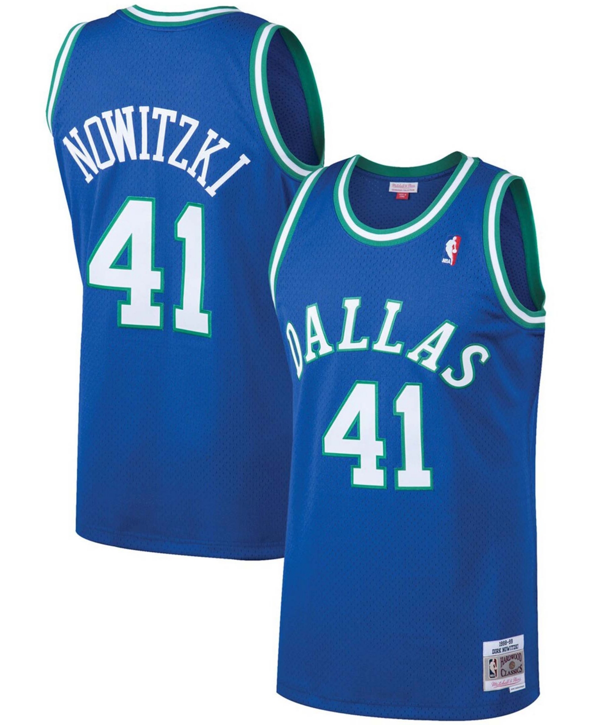 Click here for Mens Dirk Nowitzki Blue Dallas Mavericks 1998-99 H... prices
