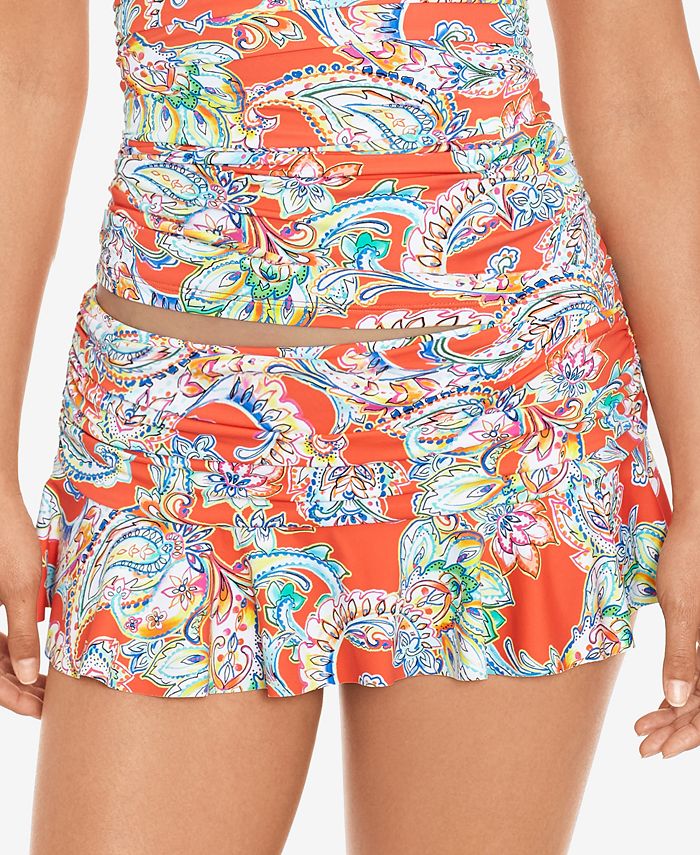 Lauren Ralph Lauren Ruffle Skirted Hipster Swim Bottoms Macys